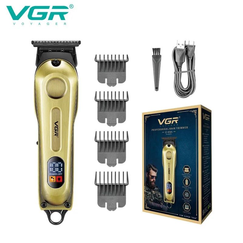 VGR V-294 Professional Hair Trimmer for Men Metal Body – VGR Official Egypt