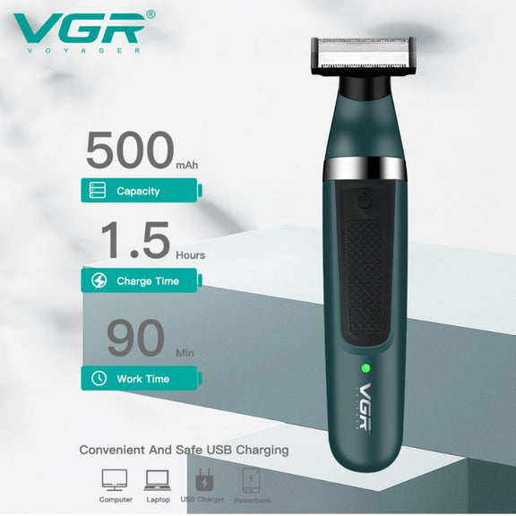 VGR V-393 Waterproof Body Smoothing Shaver – VGR Official Egypt