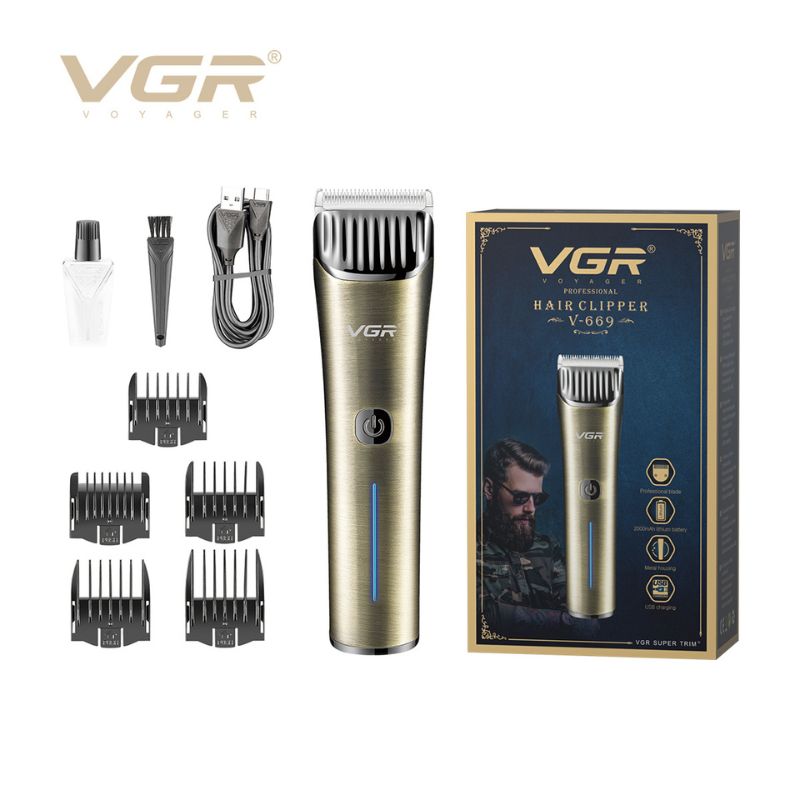 VGR V-669 Professional Hair Clipper – VGR Official Egypt