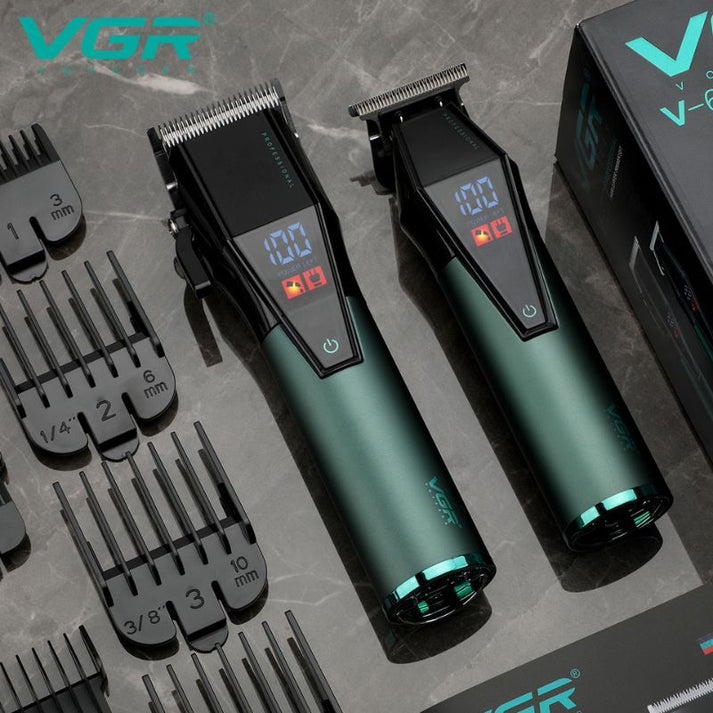 VGR V-677 Professional Hair Clipper & Trimmer Set – VGR Official Egypt