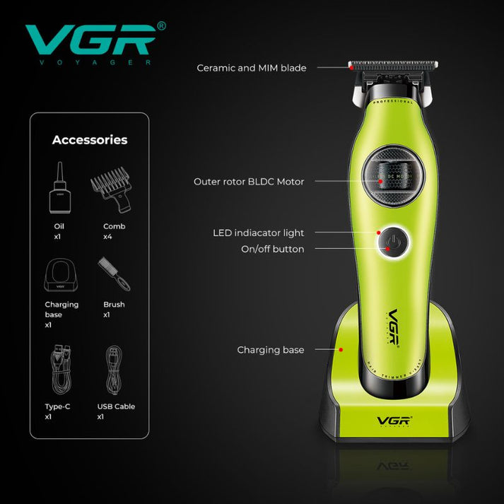 VGR V-880T Professional Hair Trimmer Rotatech – VGR Official Egypt